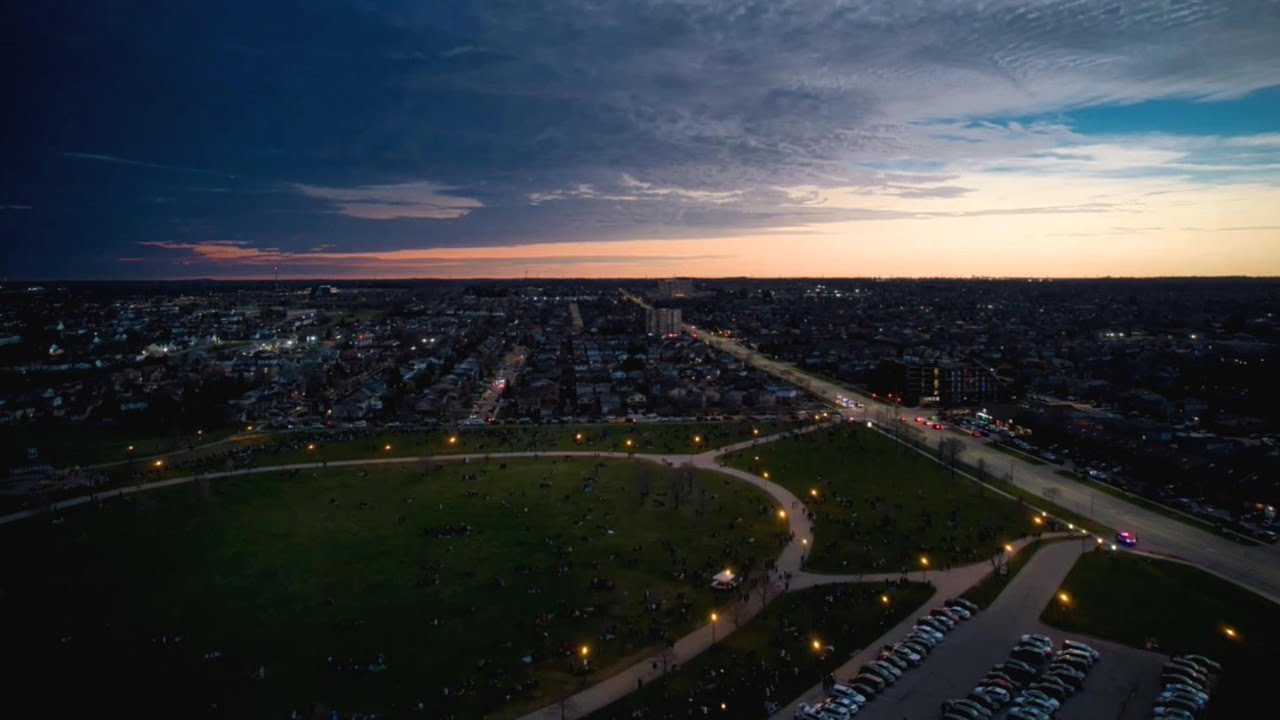Solar Eclipse Hamilton Ontario - YouTube