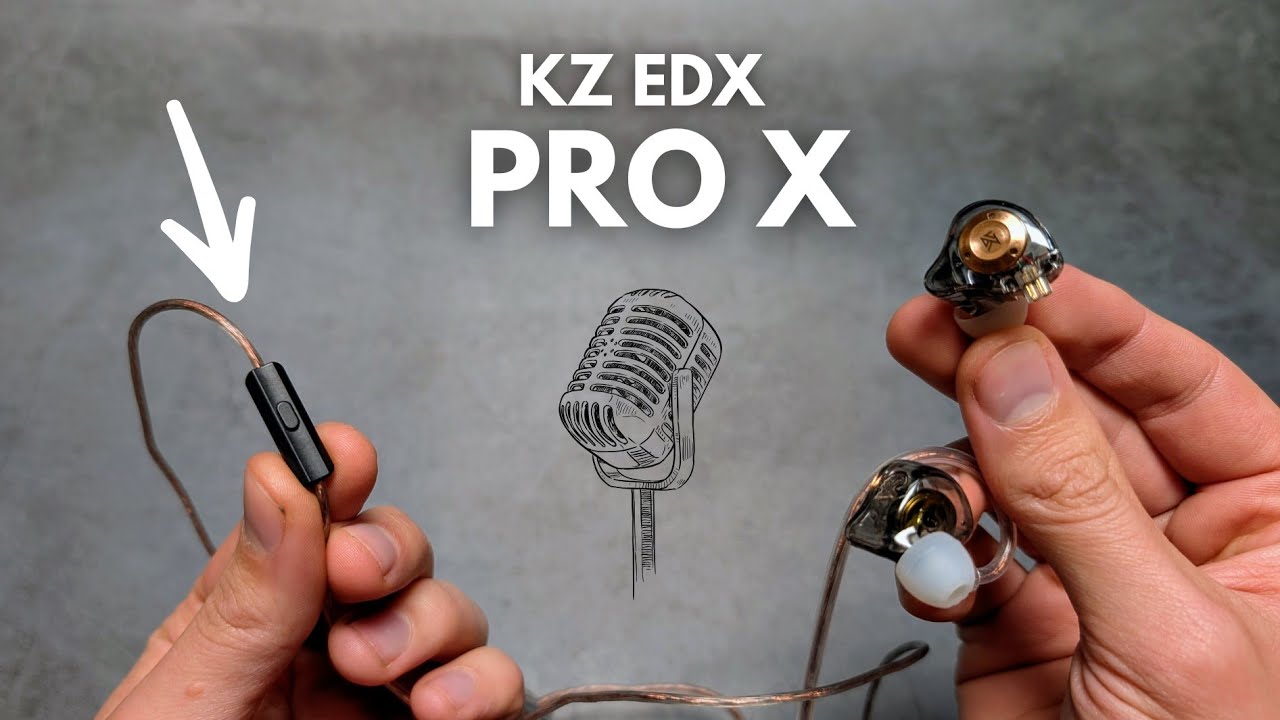 KZ EDX Pro X - Microphone Quality TEST - Are they Any Good? - YouTube