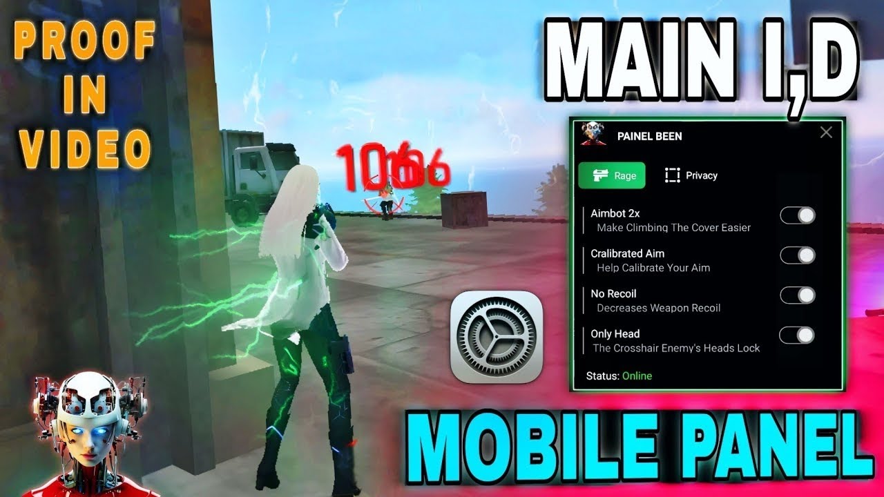 Free Fire Headshot Panel 😈🔥| Free Fire + FF Max Aimlock+Aimbot Auto ...