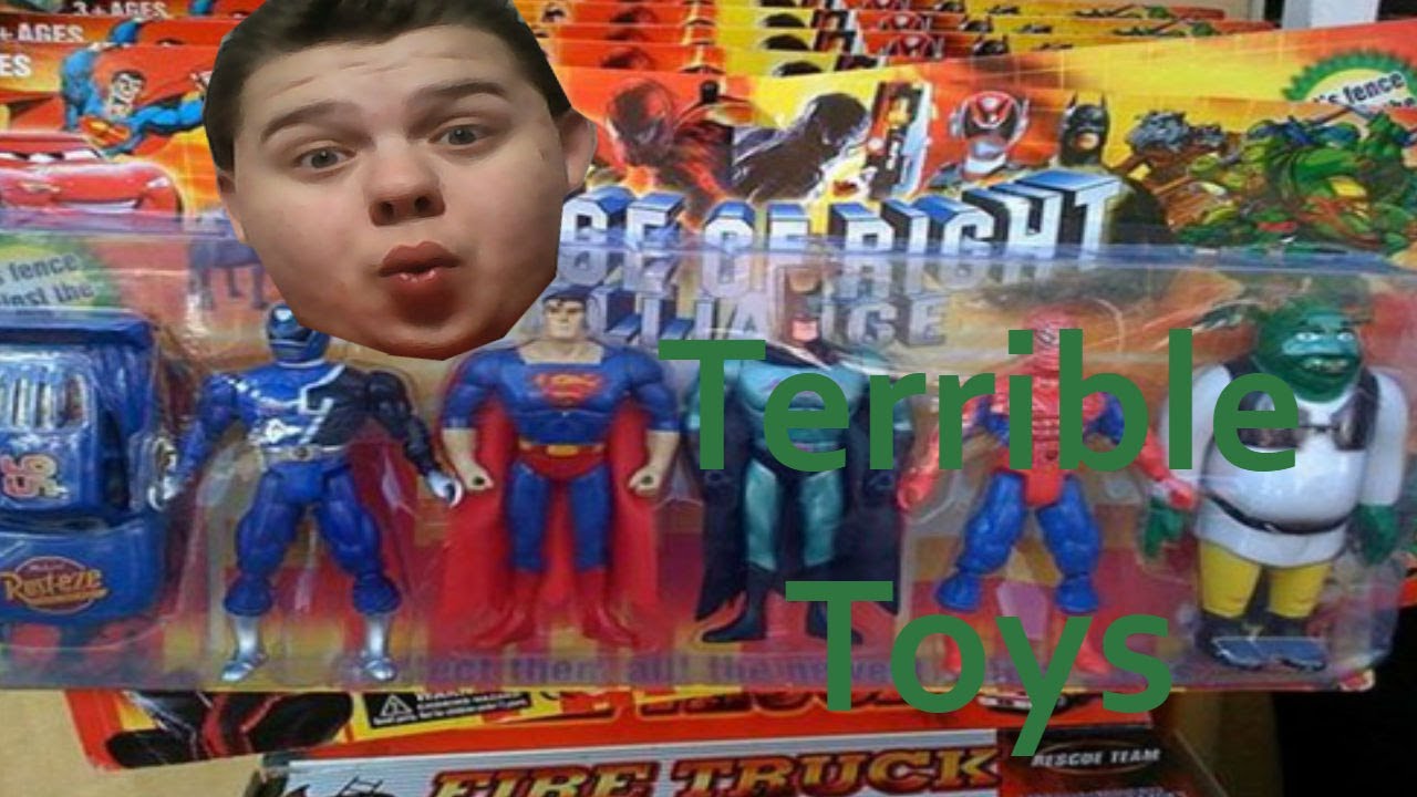 The worst action figures ever made - YouTube