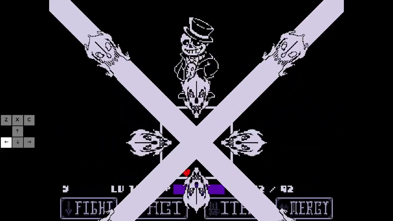 SpaceDrift Sans Phase1~2 Phase1 NO Heal Completed [Undertale AU][In one ...