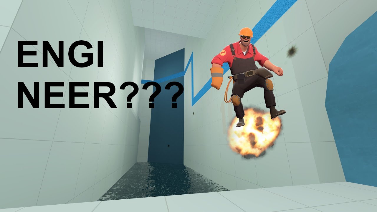 Beating jump_academy2_rc9a Easy wall with Engineer - YouTube