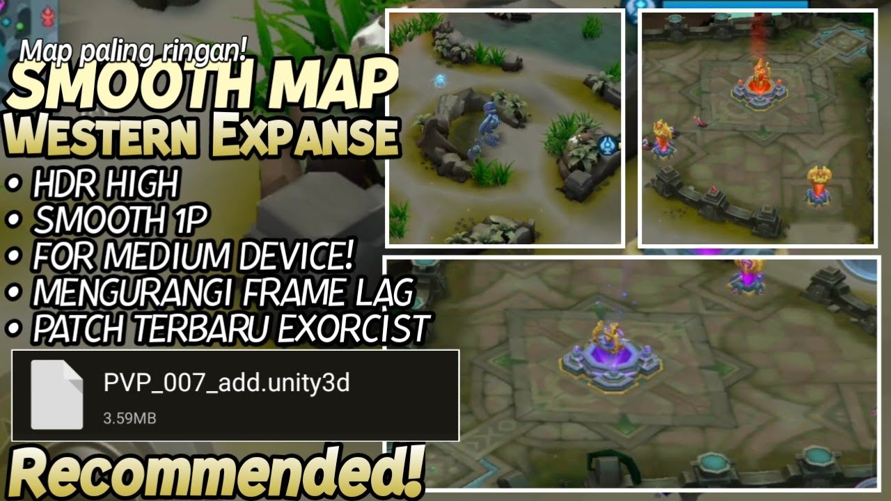 New Smooth HDR Map Western 1p | Config Ml Anti Lag | Patch Terbaru ...