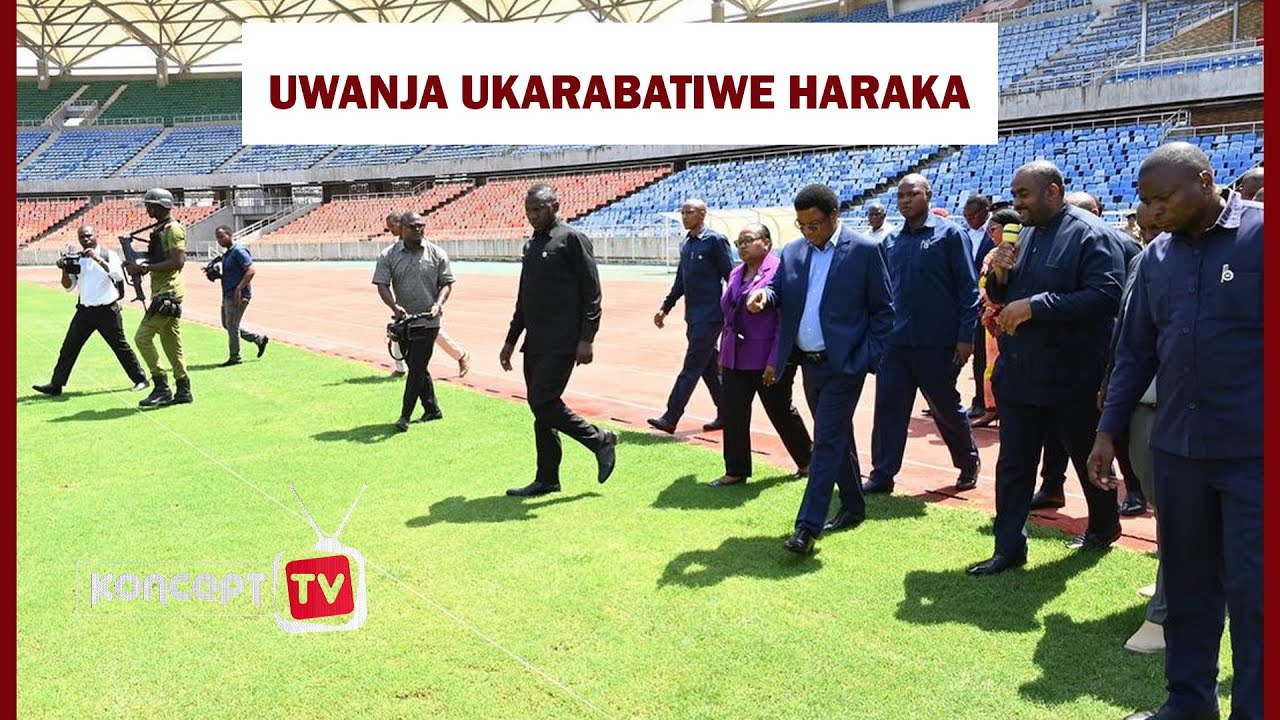 WAZIRI MKUU "HARAKISHENI UKARABATI UWANJA WA BENJAMIN MKAPA". - YouTube