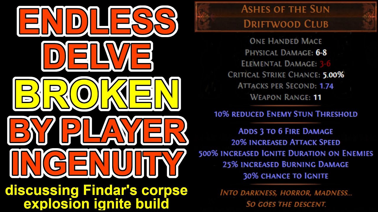 How Player Ingenuity BROKE the Endless Delve Race: Dynamite, Ignite ...