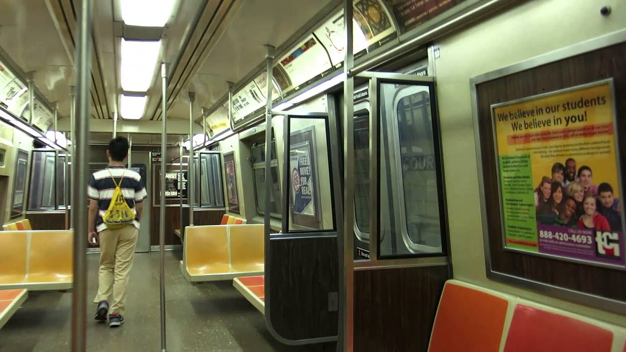 NYC Subway: R44 5240 Interior Tour (NYTM) - YouTube