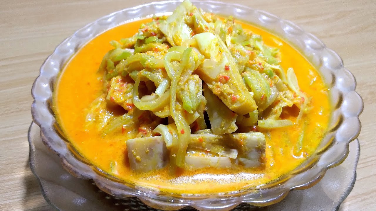 NANGKA MUDA DAN LABU SIAM DI MASAK KAYA GINI JADI LUAR BIASA ENAKNYA ...