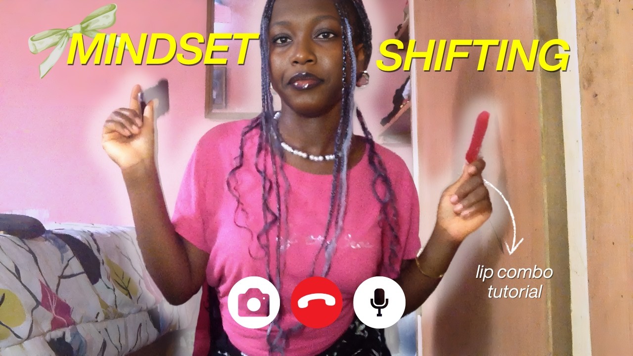 Mindset Shift: Progress to Process + lip combo tutorial - YouTube
