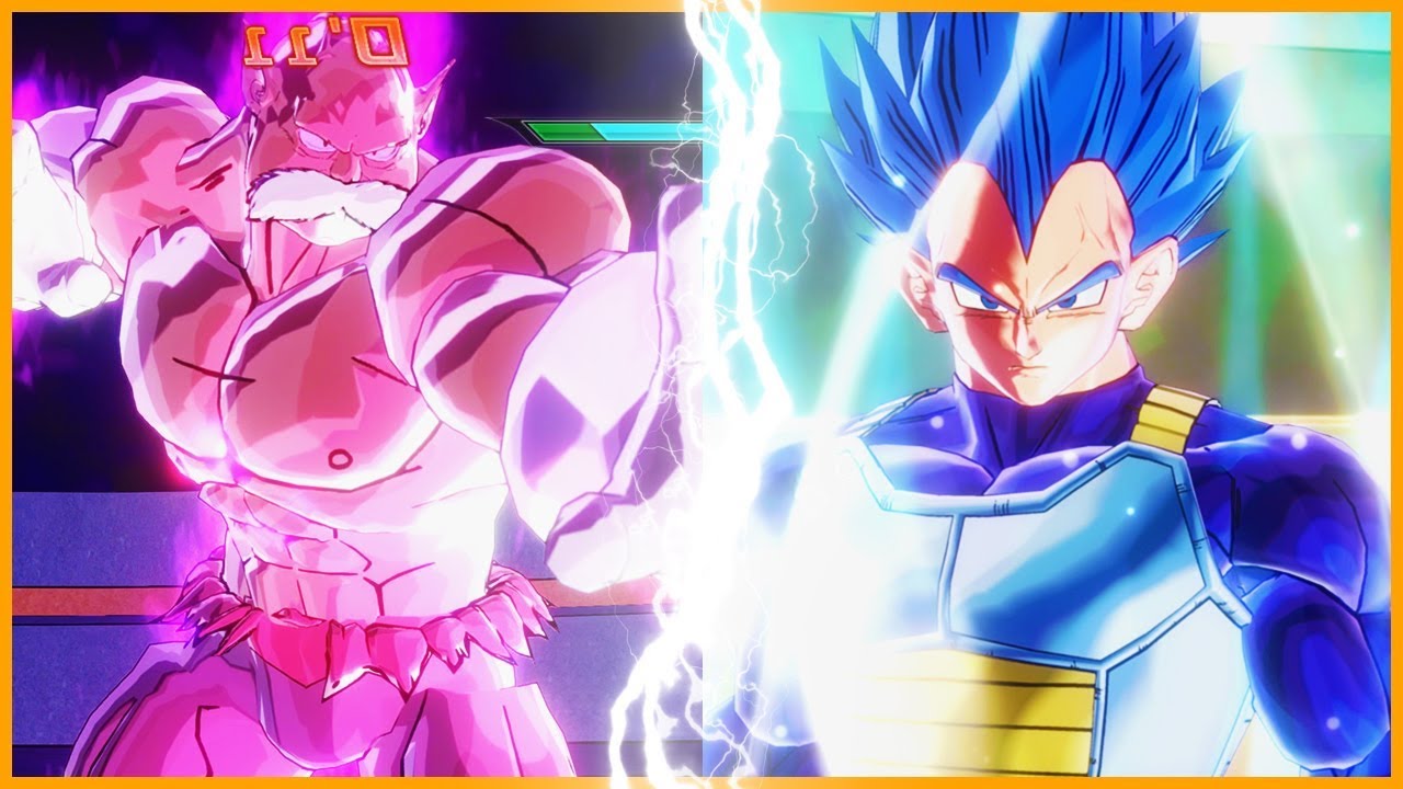 Destruction Energy Cloacked Toppo Vs Ascended Vegeta Blue | Dragon Ball ...
