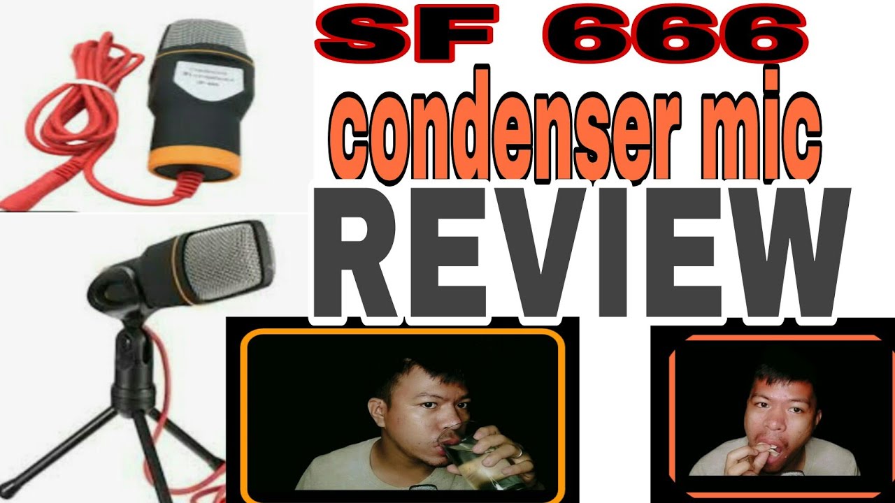 SF 666 microphone condenser review | asmr - YouTube