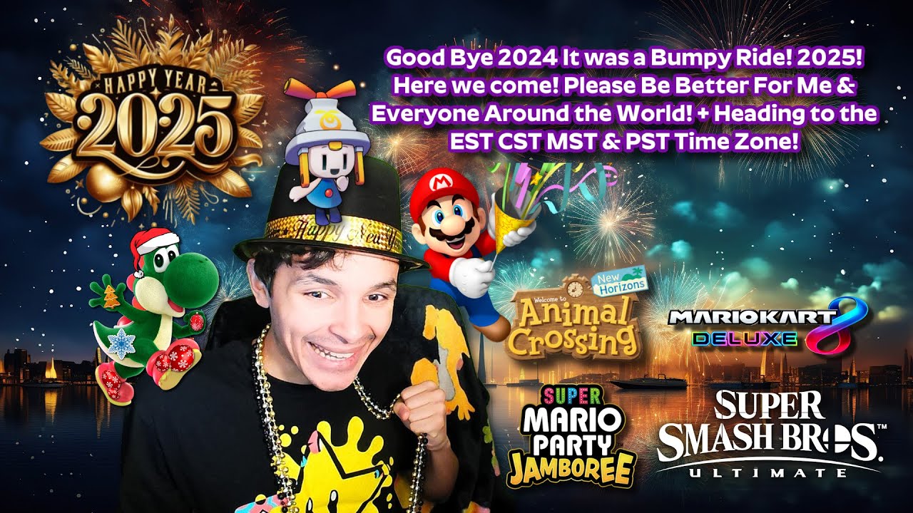 New Years Eve 2024 The Finale Day of 2024! Been a Bumpy Year But Let's ...