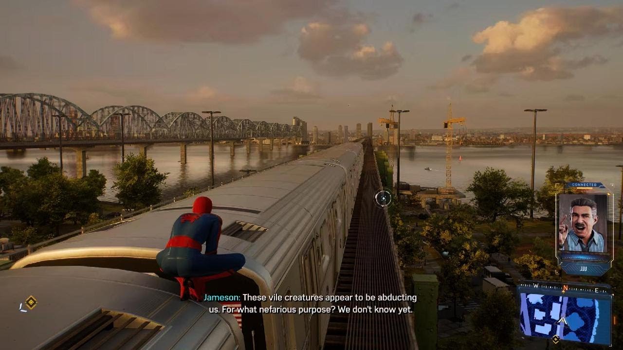 Marvel's Spider-Man 2 - Sightseeing through NYC on top of the train ...