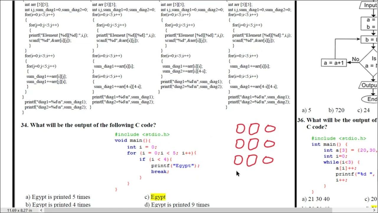 Programming Exam Solution Part 4 _ Eng Kareem Elgoker(720P_HD) - YouTube