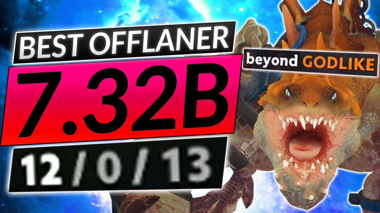 #1 MOST BROKEN OFFLANE HERO of Patch 7.32B - PRIMAL BEAST TIPS - Dota 2 ...