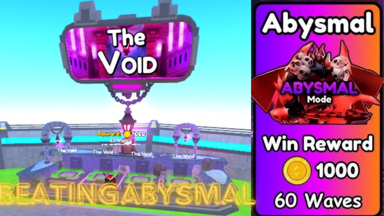 CAN WE BEAT ABYSMAL MODE TTD?|Roblox - YouTube