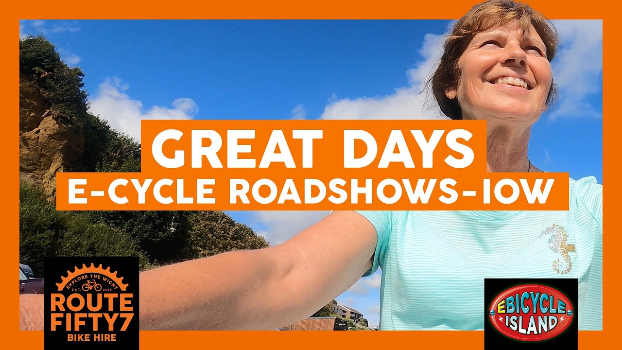 GREAT DAYS - E-Cycle Roadshows - Isle of Wight - YouTube