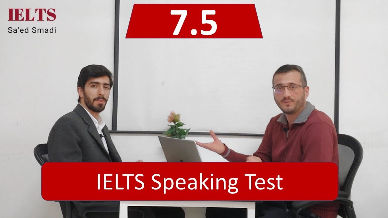 IELTS Speaking Test | Band 7.5 | - YouTube
