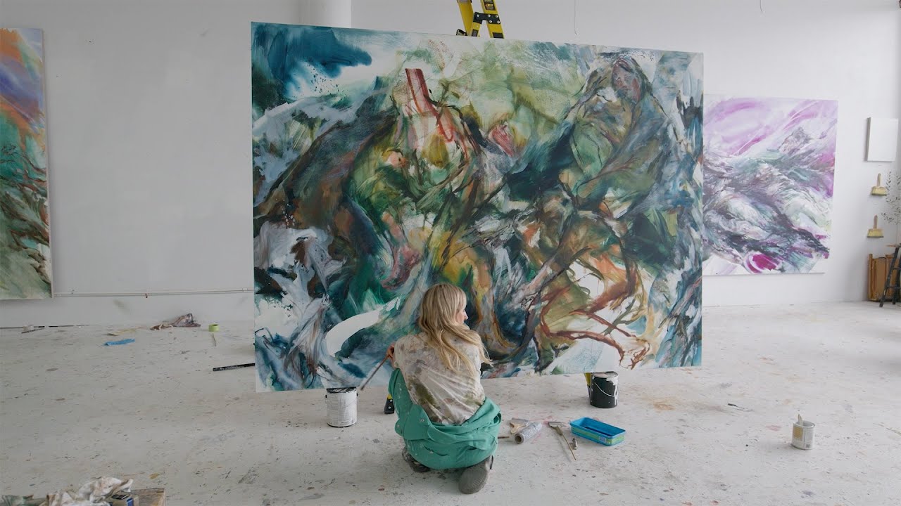 Kylie Manning on Painting Against Time - YouTube