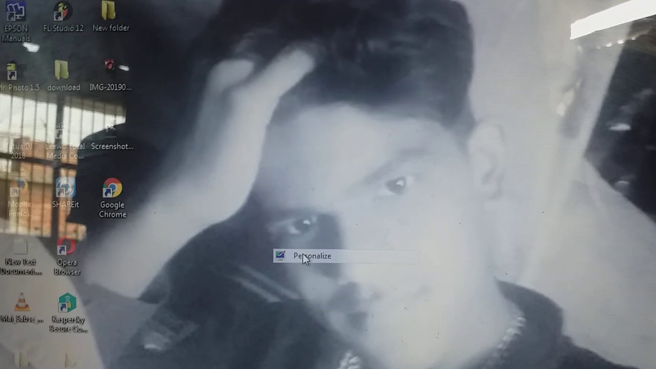 laptop me wallpaper kaise set kare/computer ke background me kaise ...