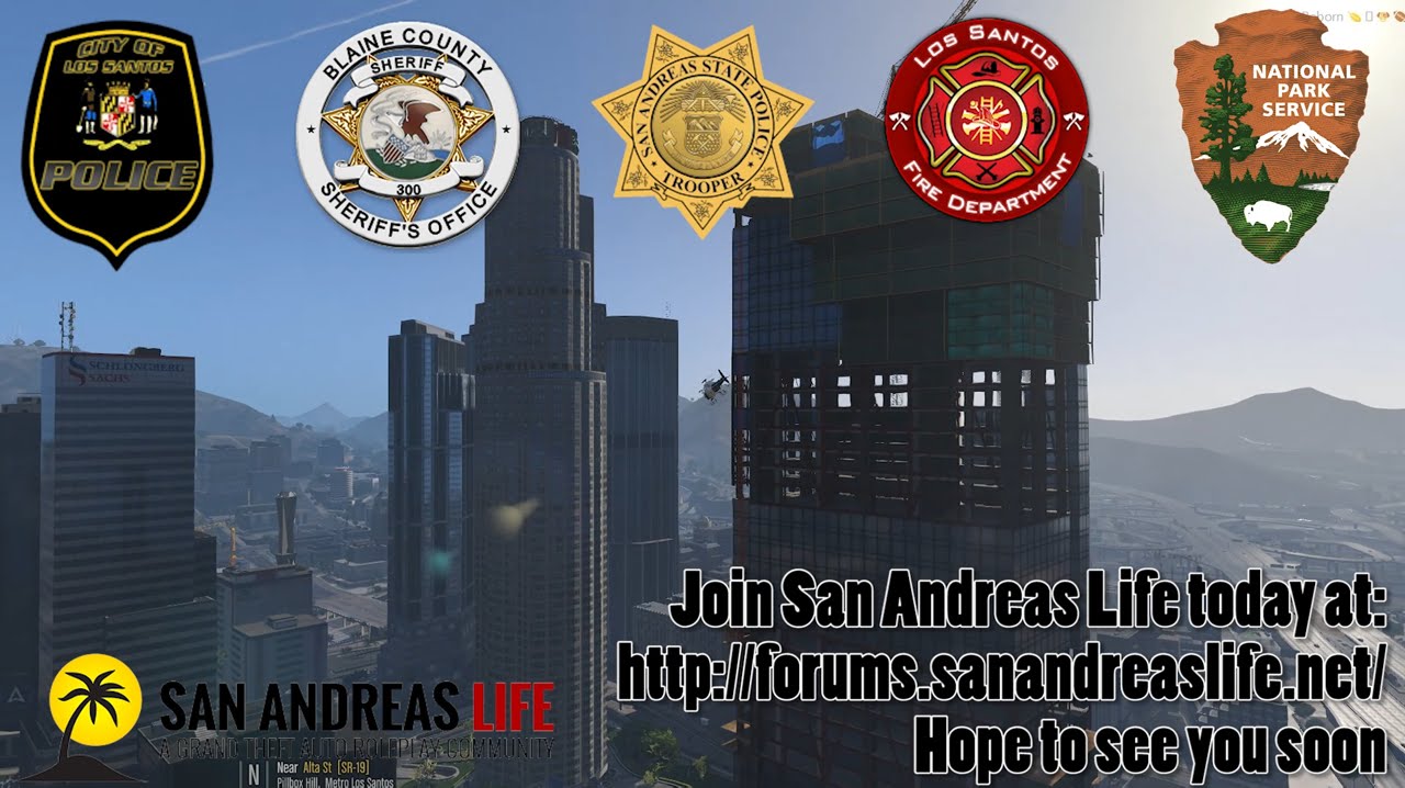 Join San Andreas Life Roleplay Today! - YouTube