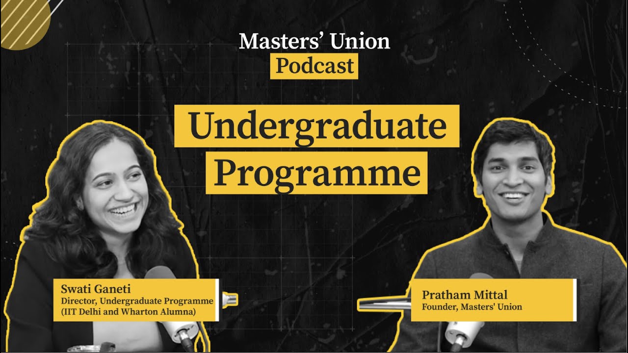 India’s First UG Programme in Tech & Business Management - YouTube