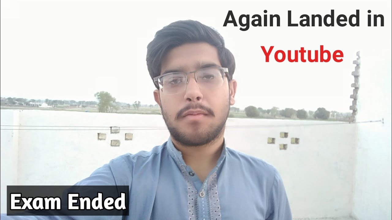 Again Landed in YouTube |vloging started again | exam vlog | HR vlogz ...