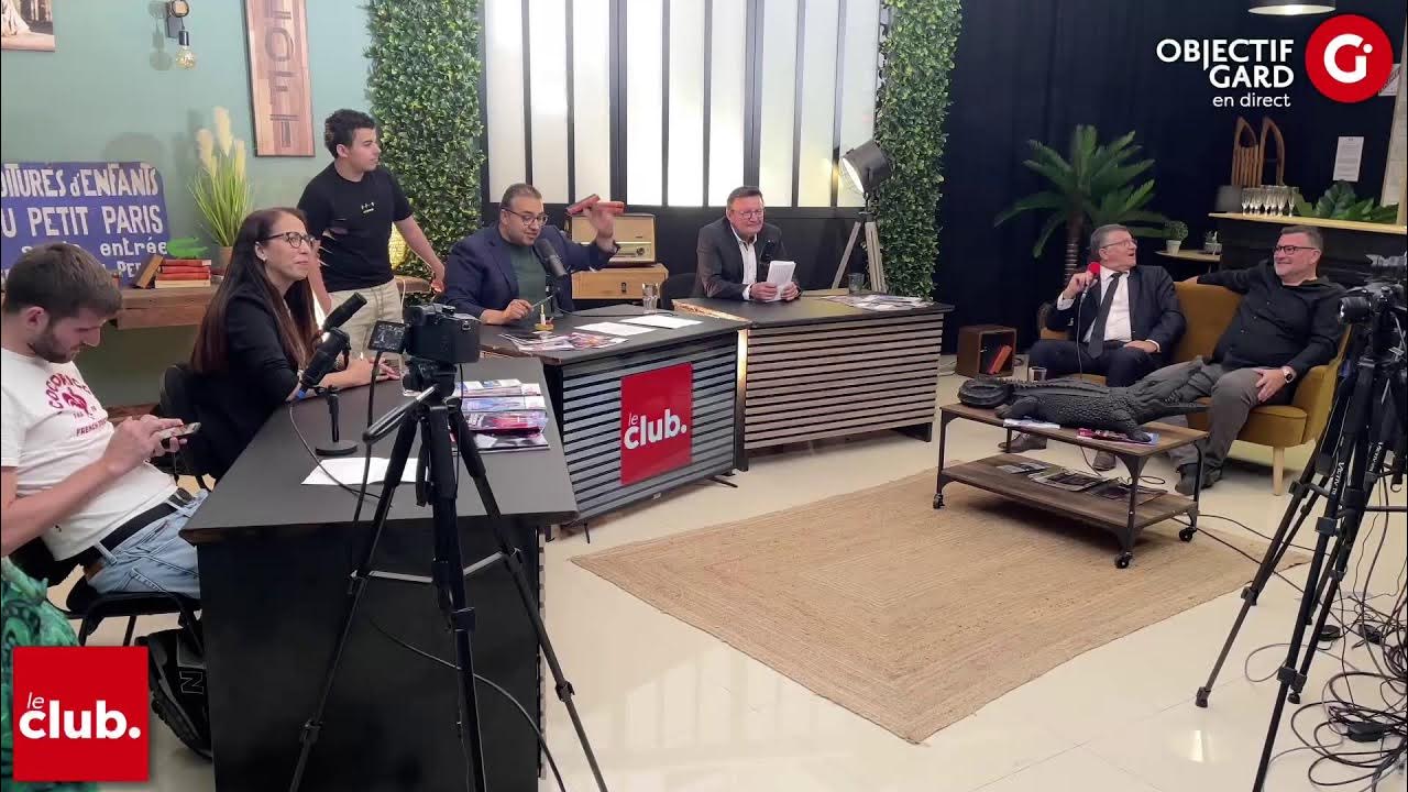 📺 LE CLUB OBJECTIF GARD EN DIRECT avec Franck Proust, président de Nîmes Métropole - YouTube
