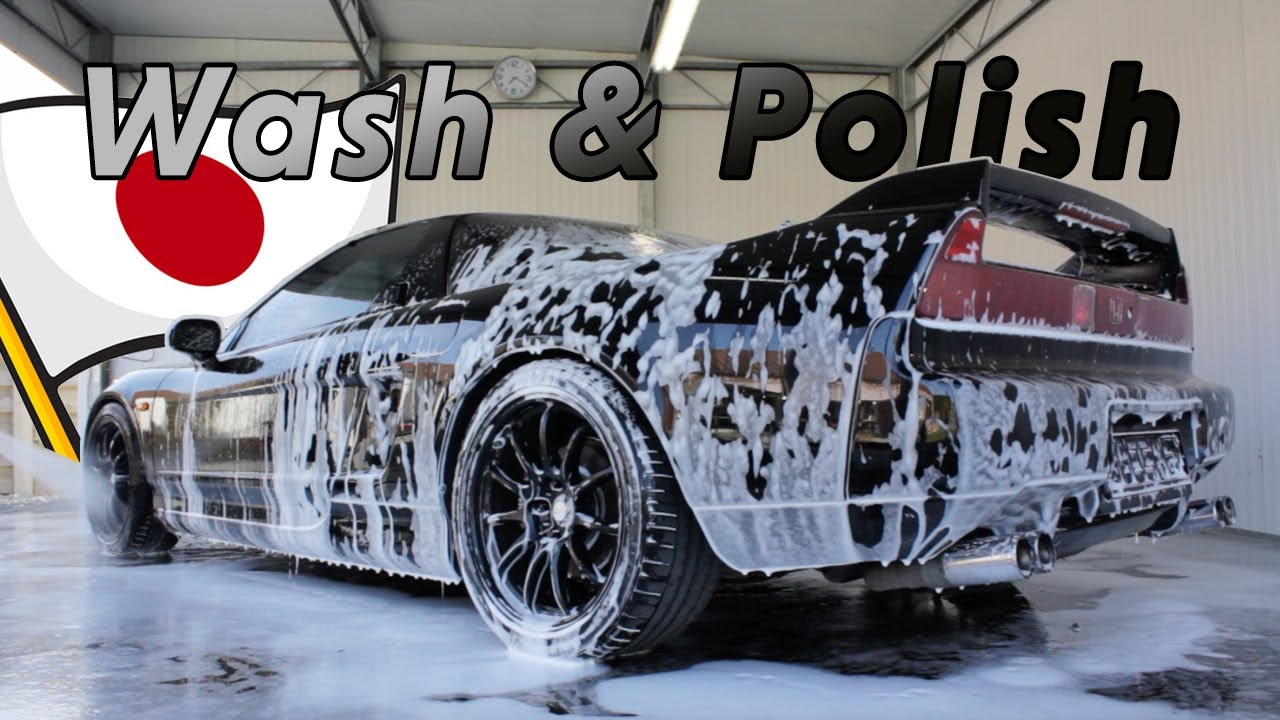 Detailing a dirty JDM Legend! Part 1: Foam Wash & Polish - YouTube