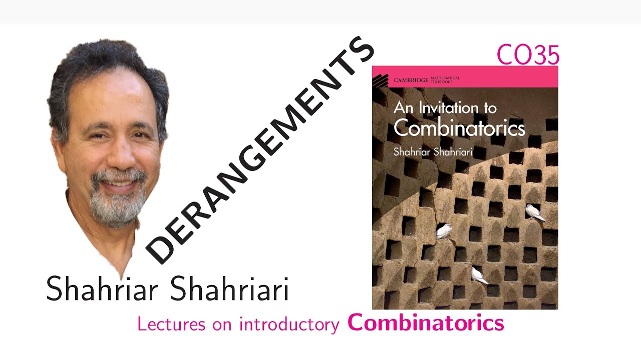 CO35 The Hat-Check Problem and Counting Derangements - YouTube