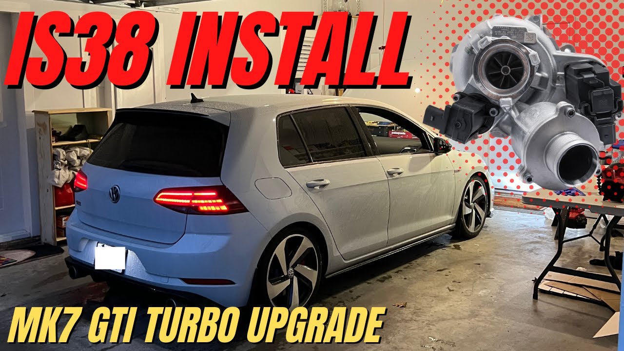 MK7.5 GTI IS38 INSTALL - 400HP MK7 GTI - Unitronic Stage 2+ - Turbo ...