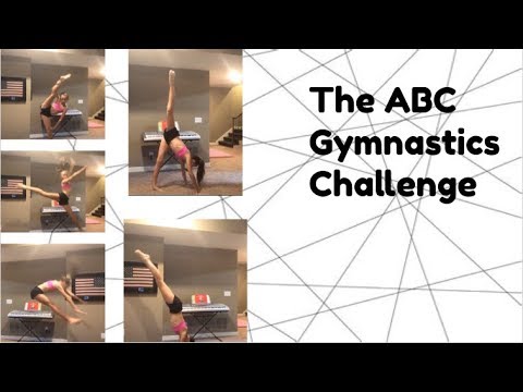 ABC GYMNASTICS CHALLENGE - YouTube