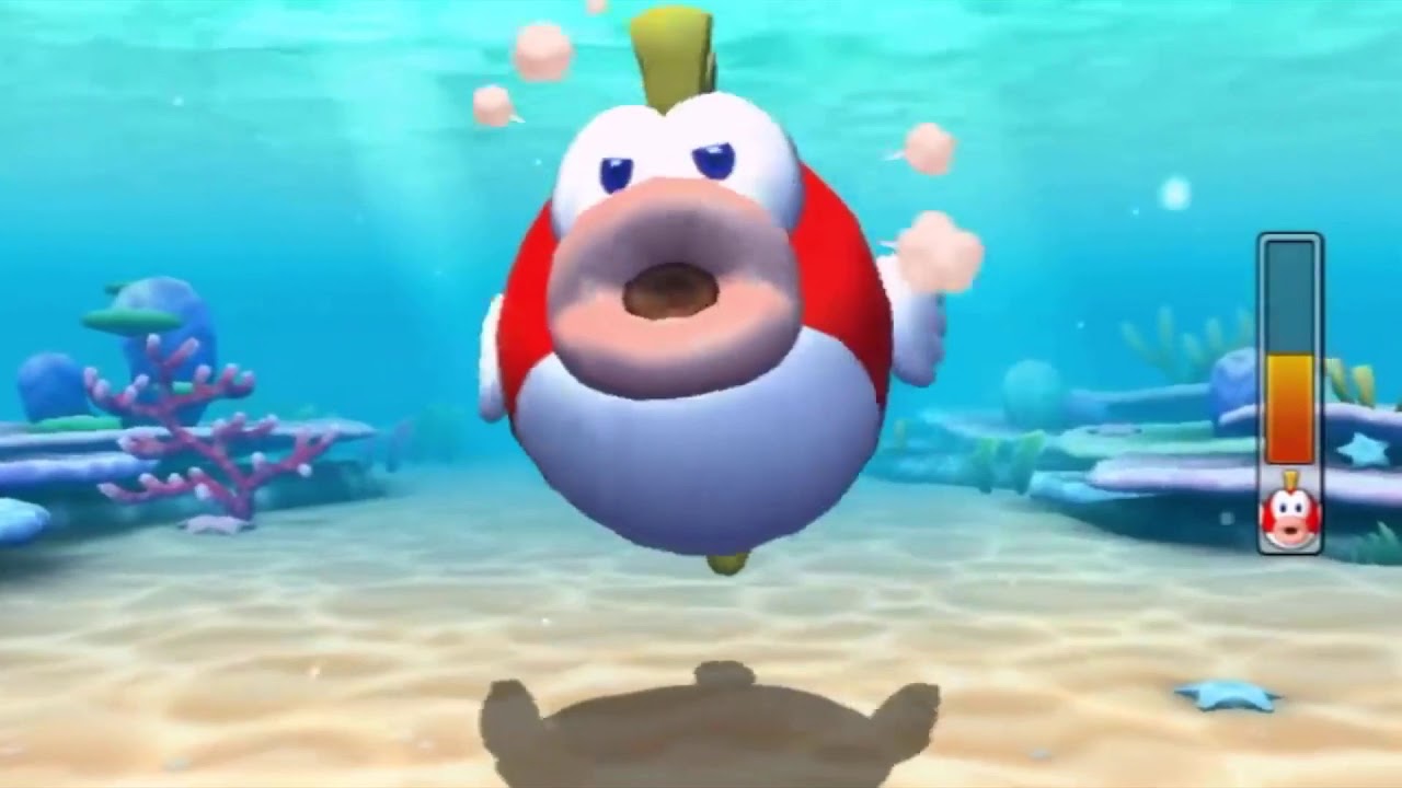 Mario party 9 Battle boss 7 cheep cheep - YouTube