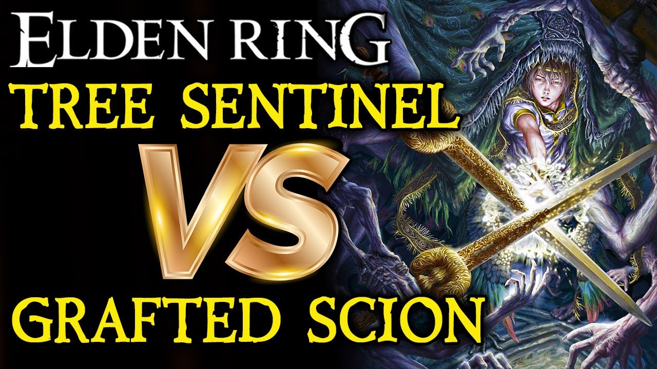 ELDEN RING BOSS VS. BOSS: Tree Sentinel VS. Grafted Scion! - YouTube