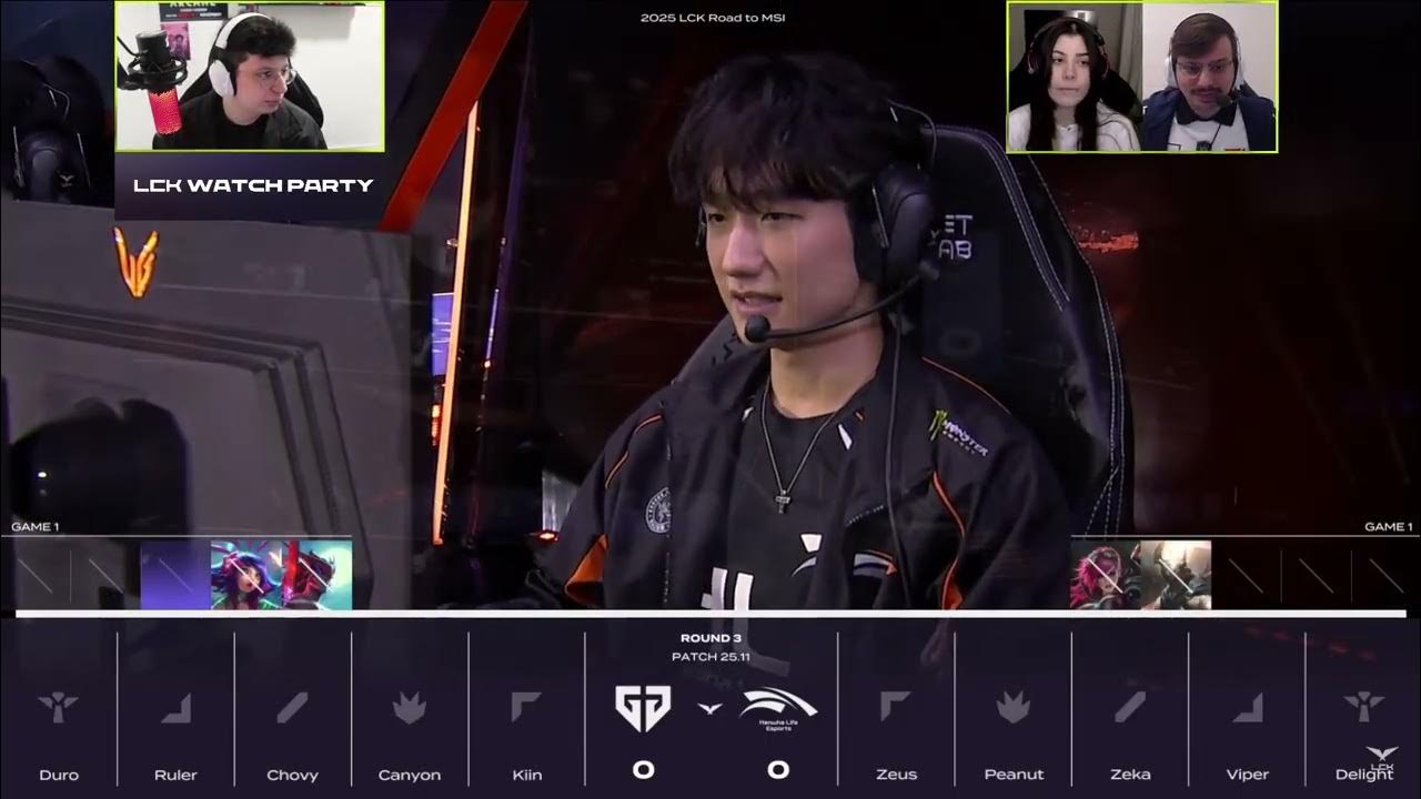 GENG x HLE | Jogo 1 - MD5 | Road to MSI | LCK Split 2 - 2025 | Ilha das Lendas - YouTube