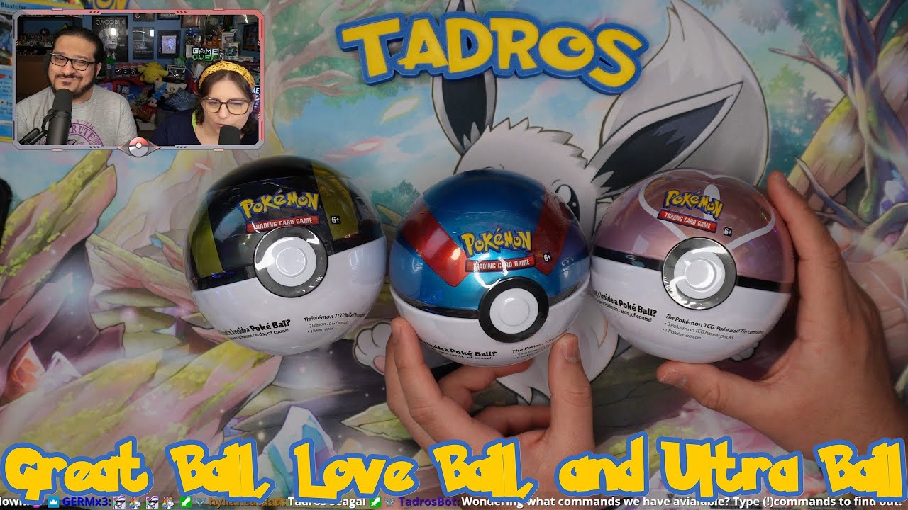 Poké Ball! I CHOSE YOU! Great Ball, Love Ball and Ultra Ball Opening ...