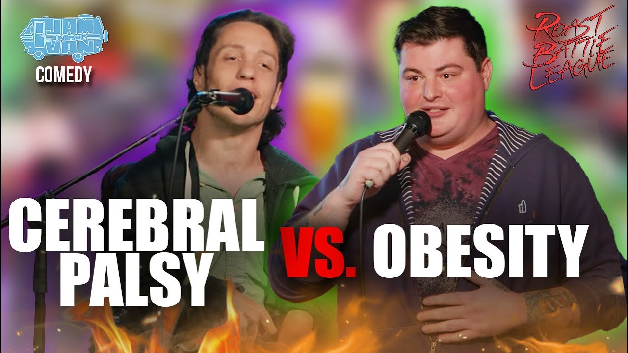 Cerebral Palsy Vs. Obesity - Roast Battle Comedy - Joe Eurell Vs. Mike ...