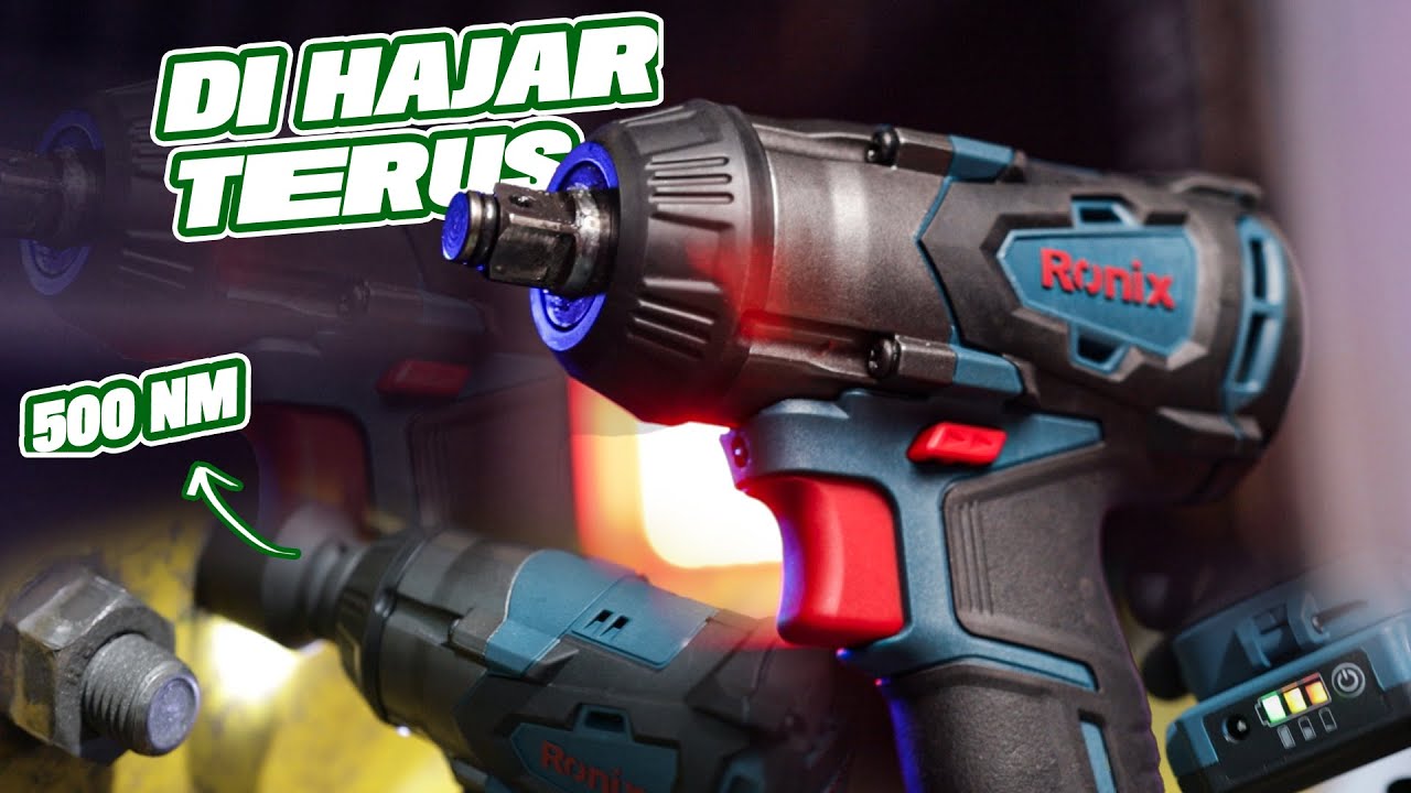 Desain dan Tenaga nya sama - sama gokil !! IMPACT WRENCH | RONIX 8907 K ...