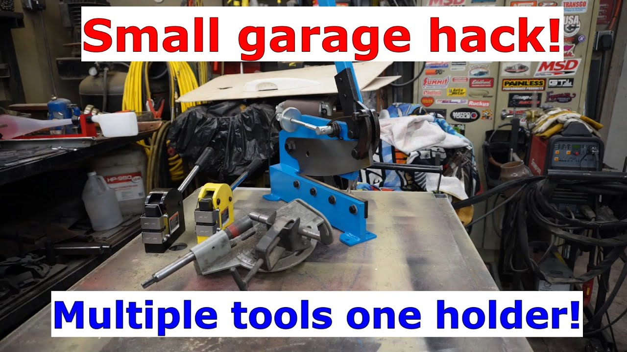 Small garage hack! part 1 ,the tool holder. - YouTube
