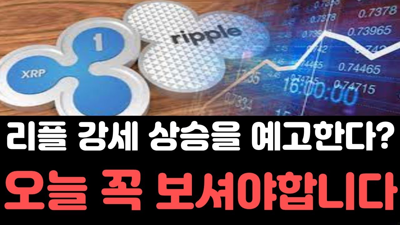 리플전망 리플 가격이 앞으로 계속 상승하는 이유 Sec와의 재판결과는 거들뿐이라 오늘 영상은 꼭 보셔야합니다 리플전망 리플호재 리플급등 리플코인 리플소송