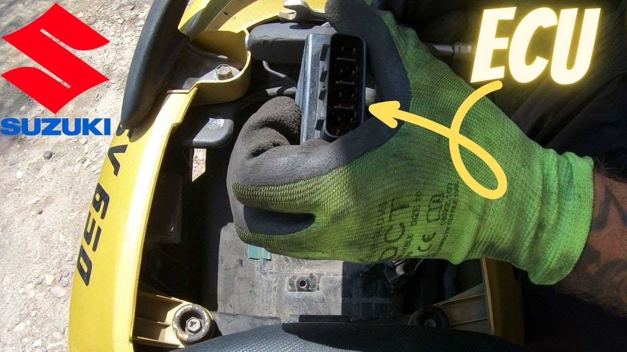 Removed CDI ECU from Suzuki SV650 and a hint , secret related to the ...