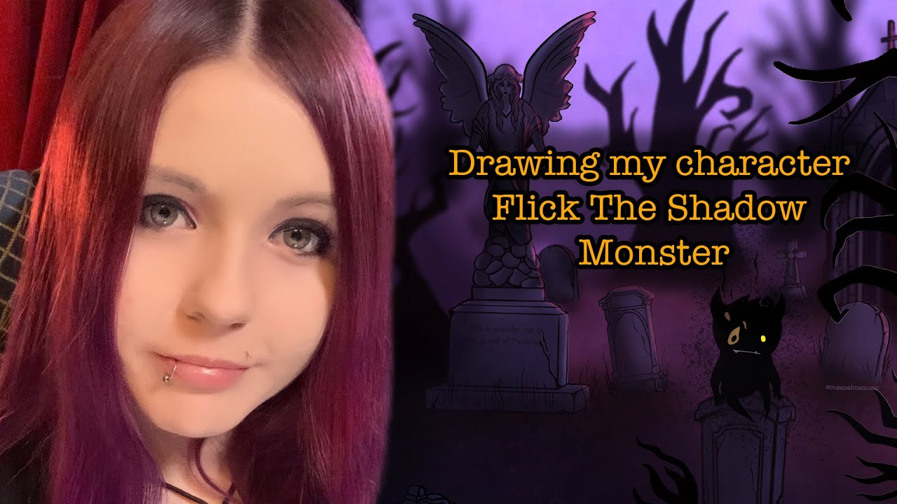 Flick, The Shadow Monster (Time-Lapse Drawing in ProCreate + Original ...