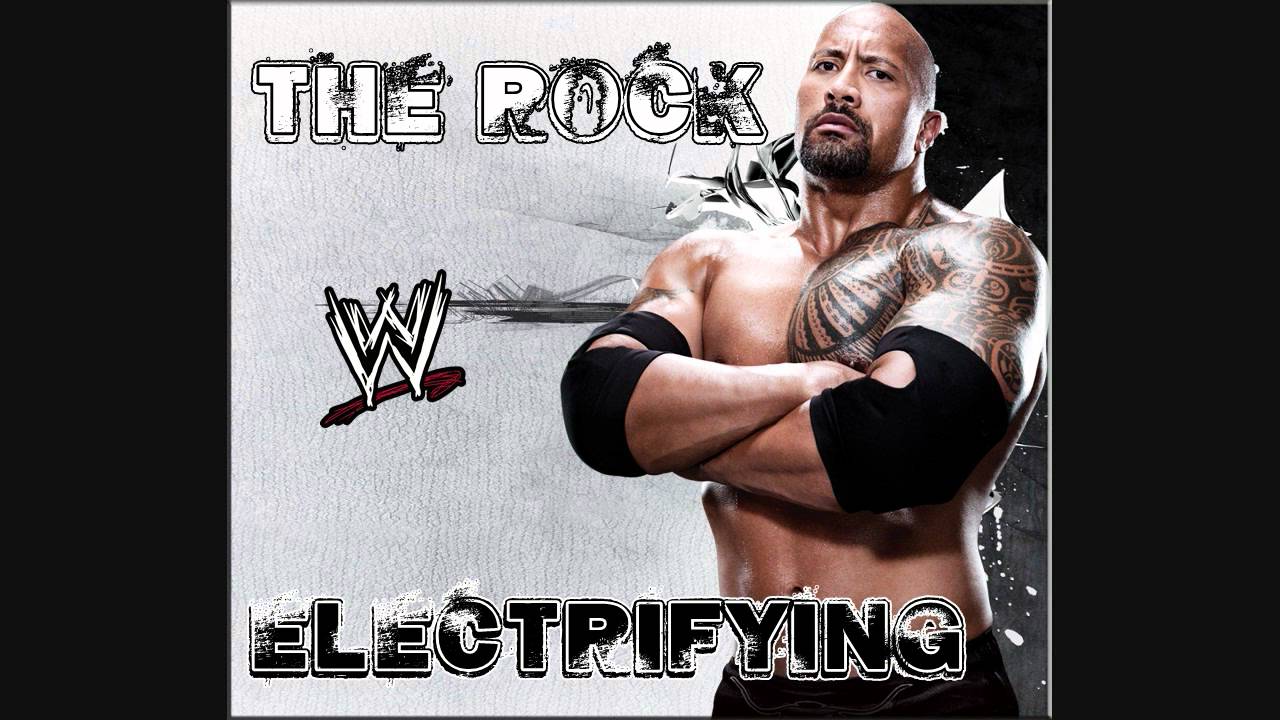 The Rock 24th WWE Theme Song - Electrifying with Arena Effects - YouTube