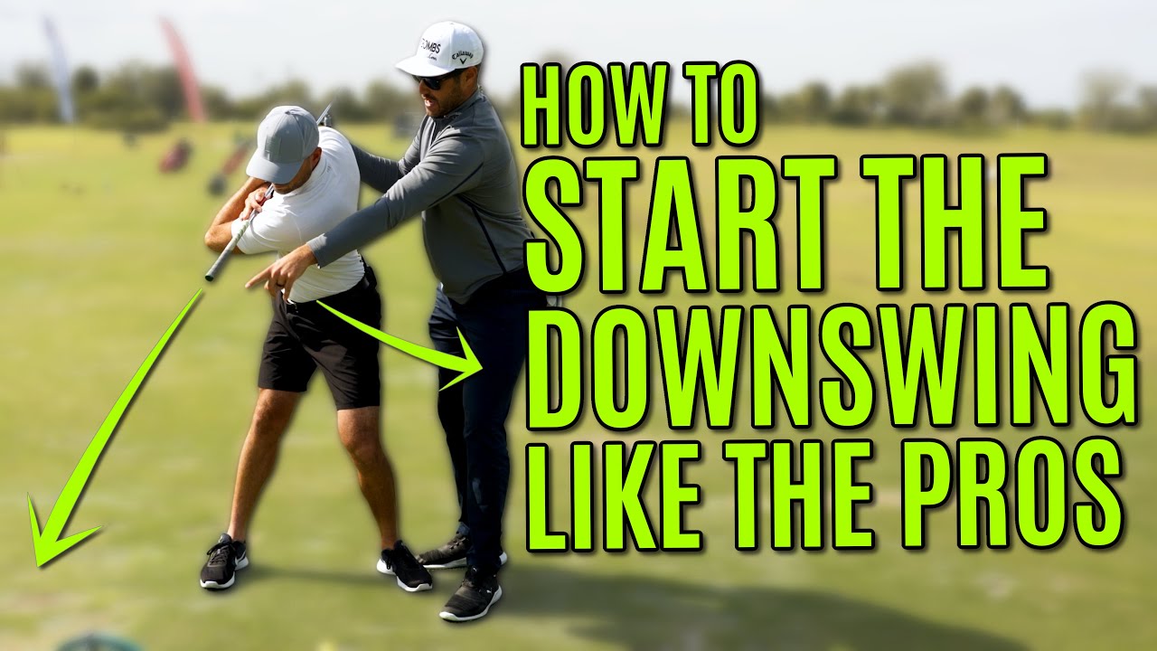 How To Start The Downswing Like The Pros | Lower Body Separation - YouTube