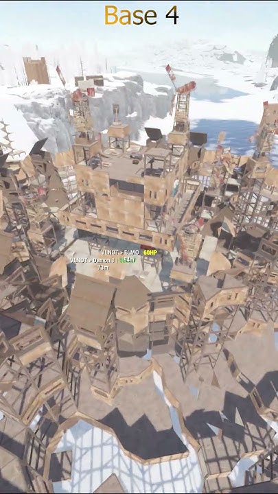 Biggest Bases On Rust Vital Rust Rustgame Rustbase Youtube
