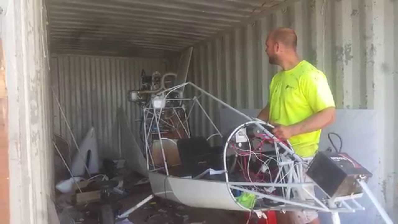 BMW R1100S aircraft conversion - YouTube