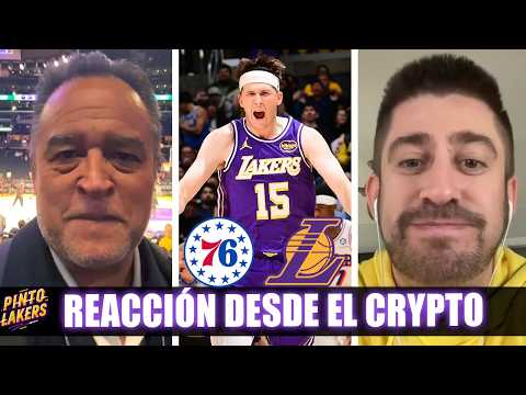 REACCIÓN A SIXERS @ LAKERS DESDE EL CRYPTO.COM ARENA