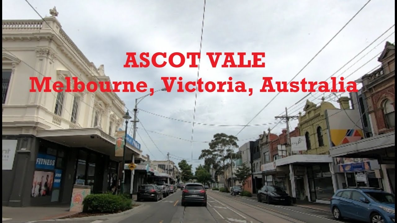 Driving Tour ASCOT VALE, Melbourne - YouTube