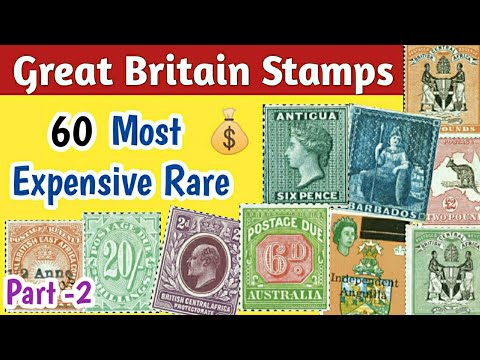 Most Expensive Stamps UK - Part 2 | 65 Rare Postage Stamps Of Great ...