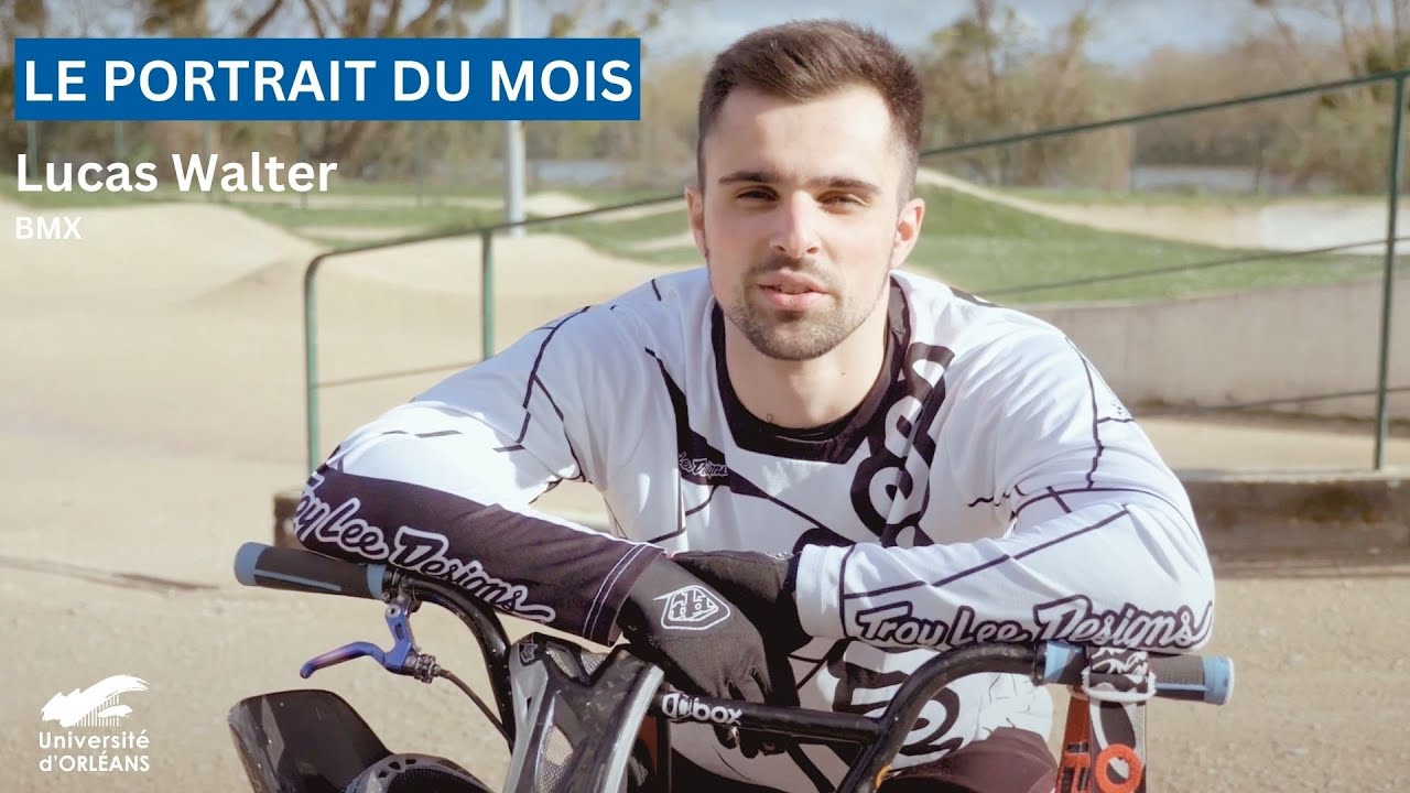 Le portrait du mois : Lucas Walter, Champion de BMX - YouTube