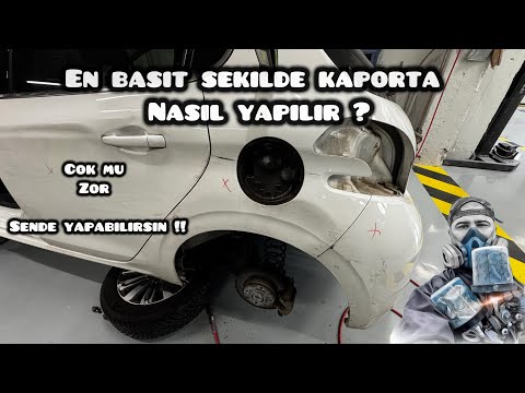 KAPORTA DÜZELTME NASIL YAPILIR ? İZLEYEREK KOLAYCA YAPABİLİRSİN !!